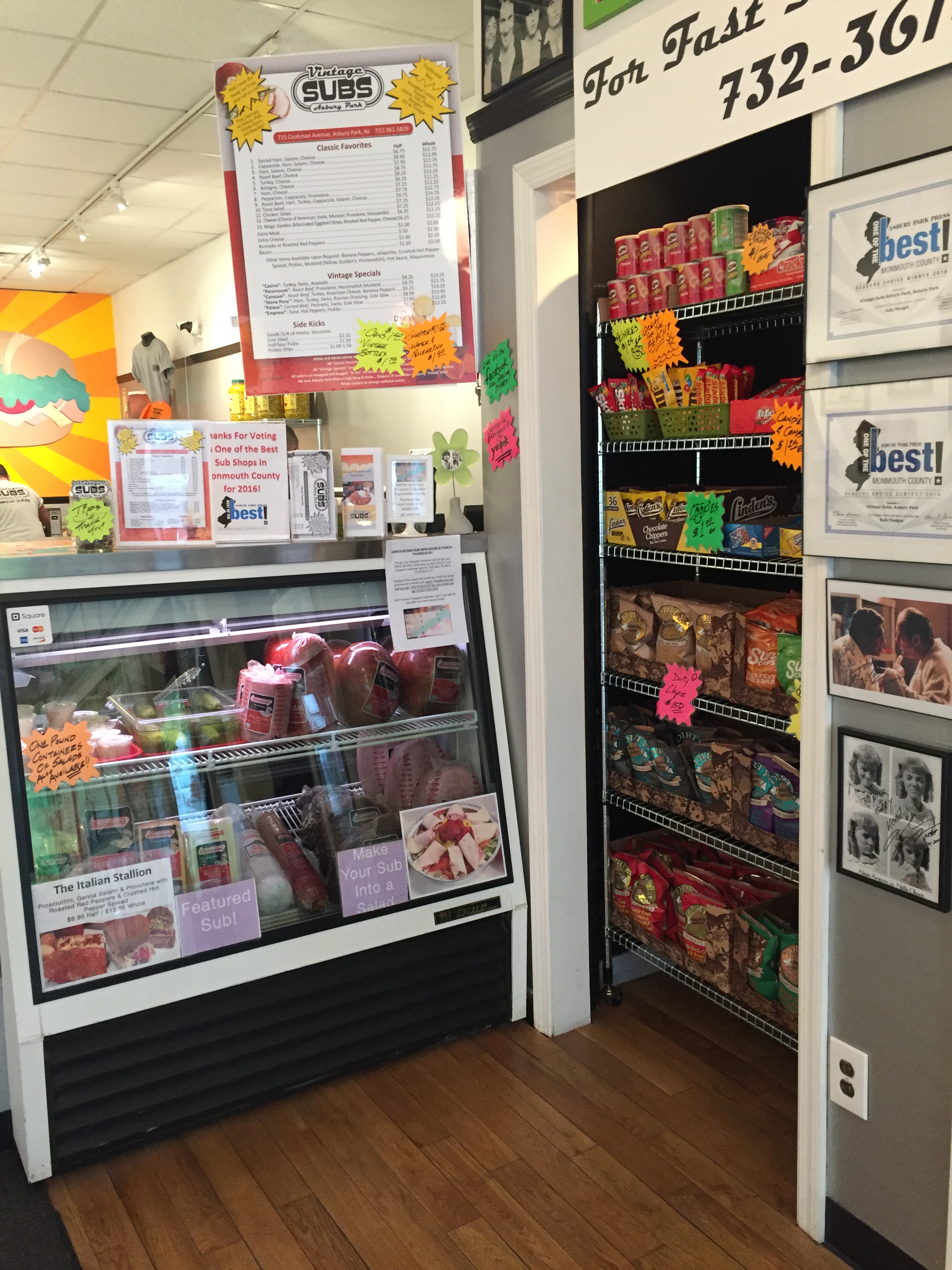 Vintage Subs – Asbury Park, New Jersey – Gastronaut Girls